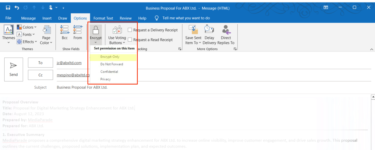 Sending Encrypted Emails Using Gmail and Outlook - TechOnsite